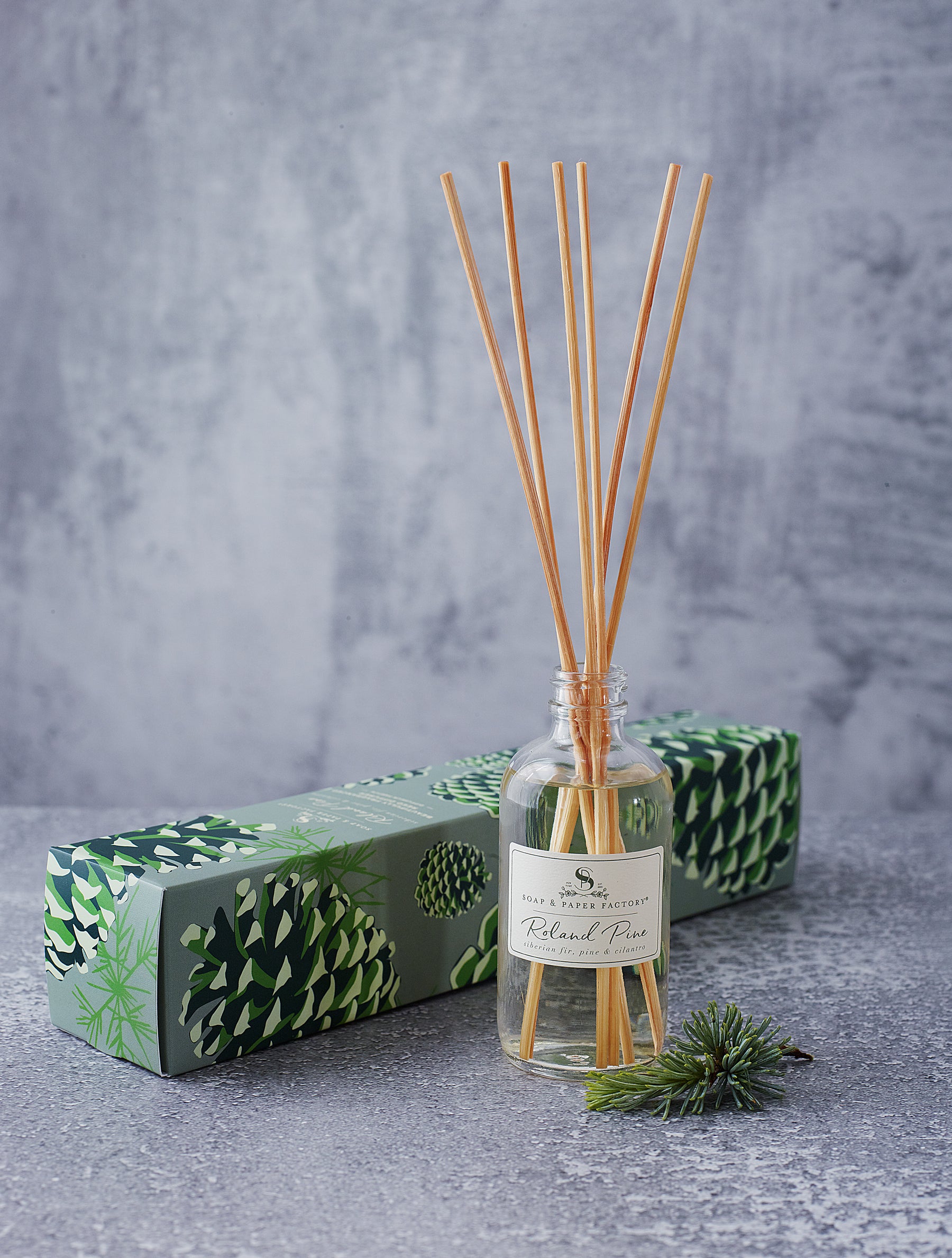 Roland Pine Reed Diffuser: Fresh Home Fragrance & Made in USA – Soap ...