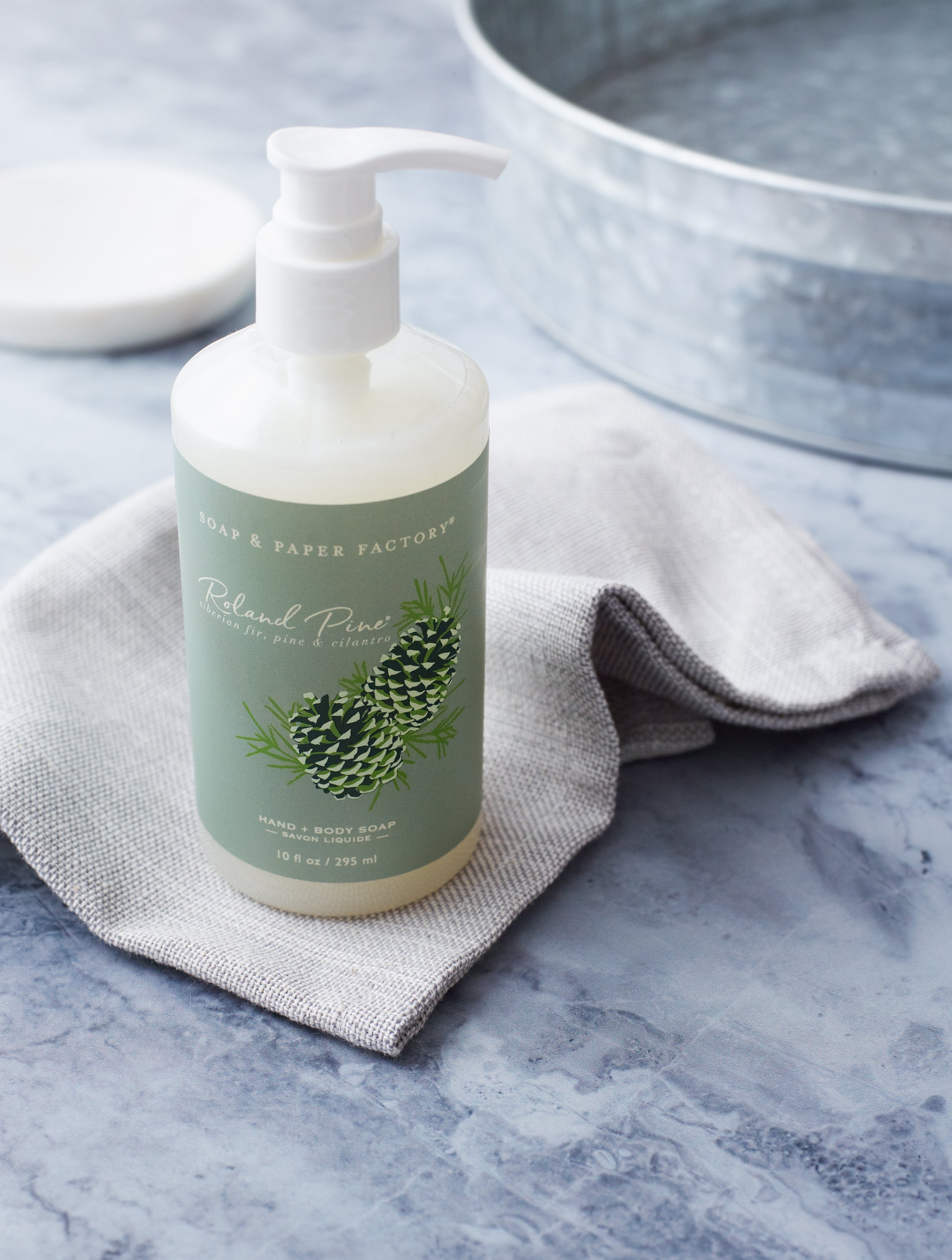 Home for the Holidays Roland Pine Liquid Soap – Soap & Paper Factory