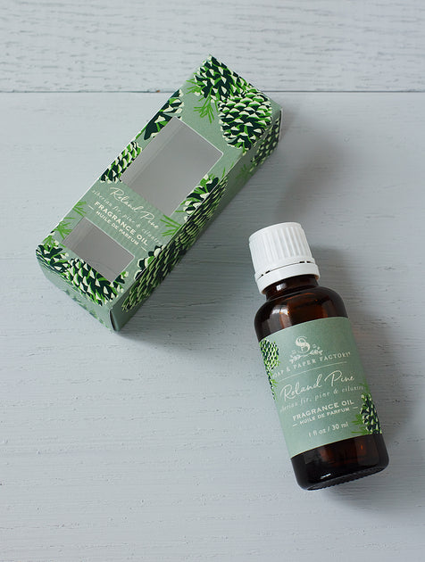 Roland Pine Home Fragrance Oil: Aroma Diffuser: Fir, Pine & Cilantro – Soap & Paper Factory